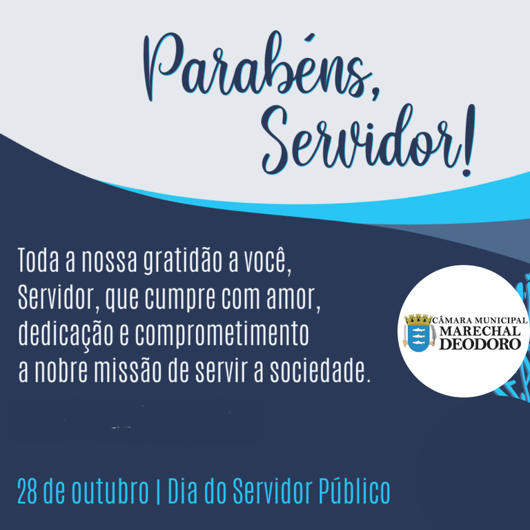DIA DO SERVIDOR PÚBLICO — Câmara Municipal